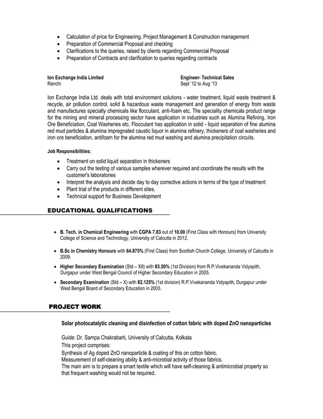 15 12 05_Curriculum_Vitae-Somnath-1 | PDF | Chemistry | Science