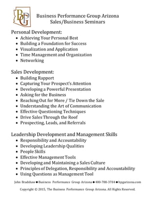 BPGA Seminar Topics | DOCX