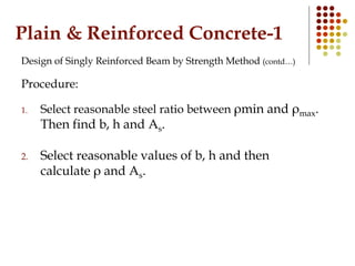Lec 13-14-15-flexural analysis and design of beams-2007-r | PPT