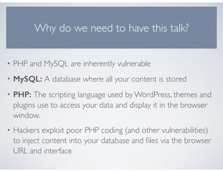 WordPress Security Essentials | PPT