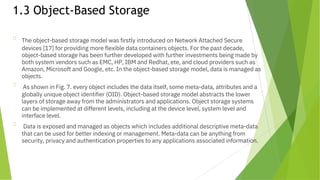Different Storage Models in Big Data Analytics | PDF