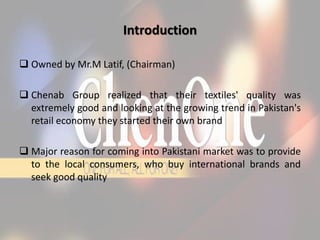 Presentation on Chen-One | PPT