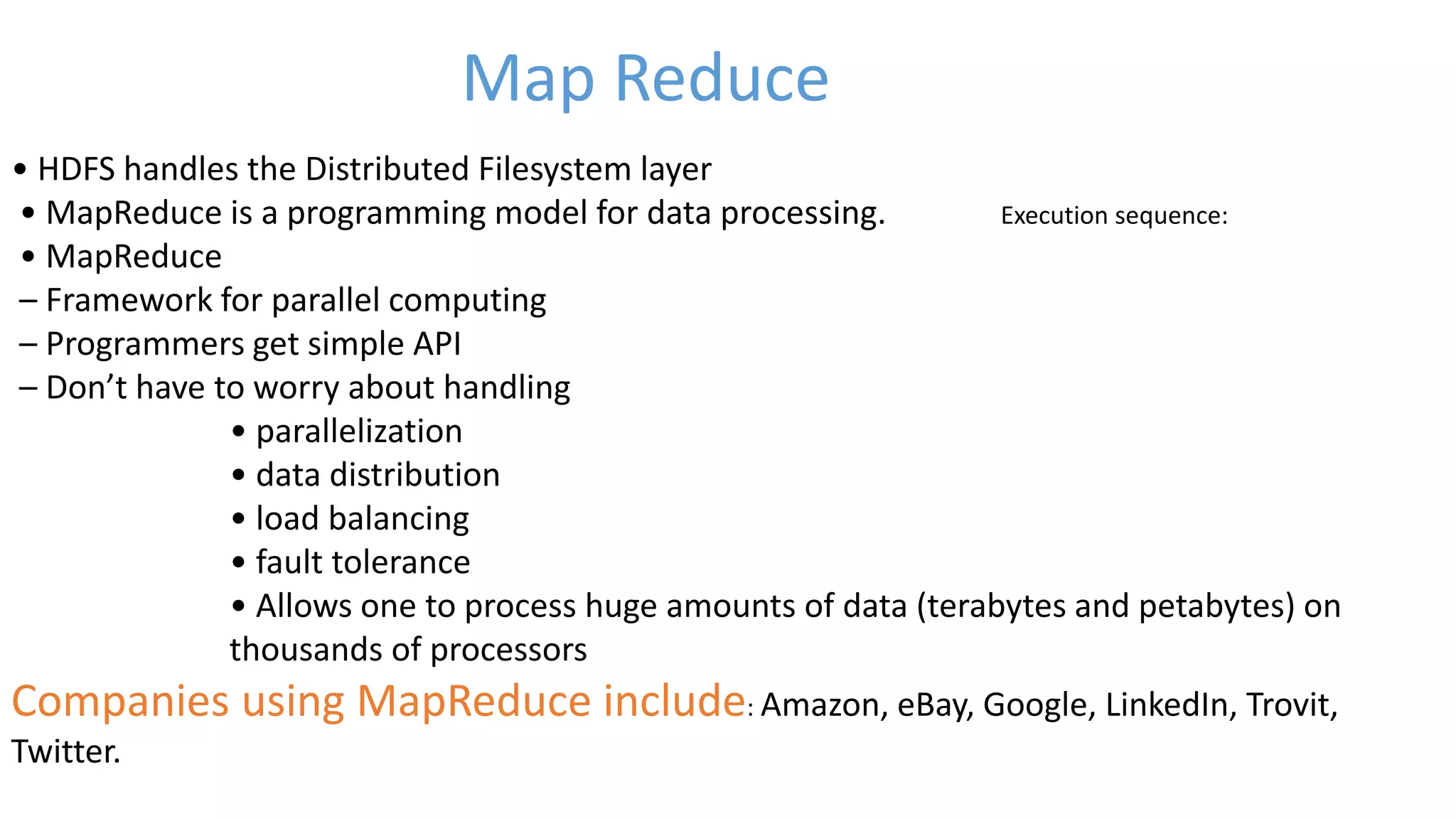 writing Hadoop Map Reduce programs | PPTX