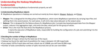 writing Hadoop Map Reduce programs | PPTX | Cloud Computing | Internet