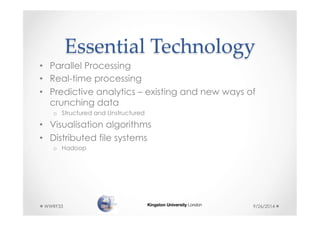 Big Data Analytics - A use case for 5G deployment | PPT