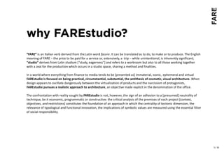 FAREstudio_Portfolio_2015 | PDF