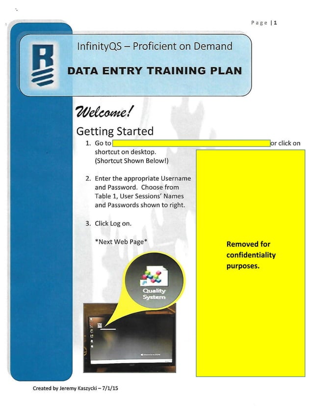 Infinity Training Manual (Censored) | PDF