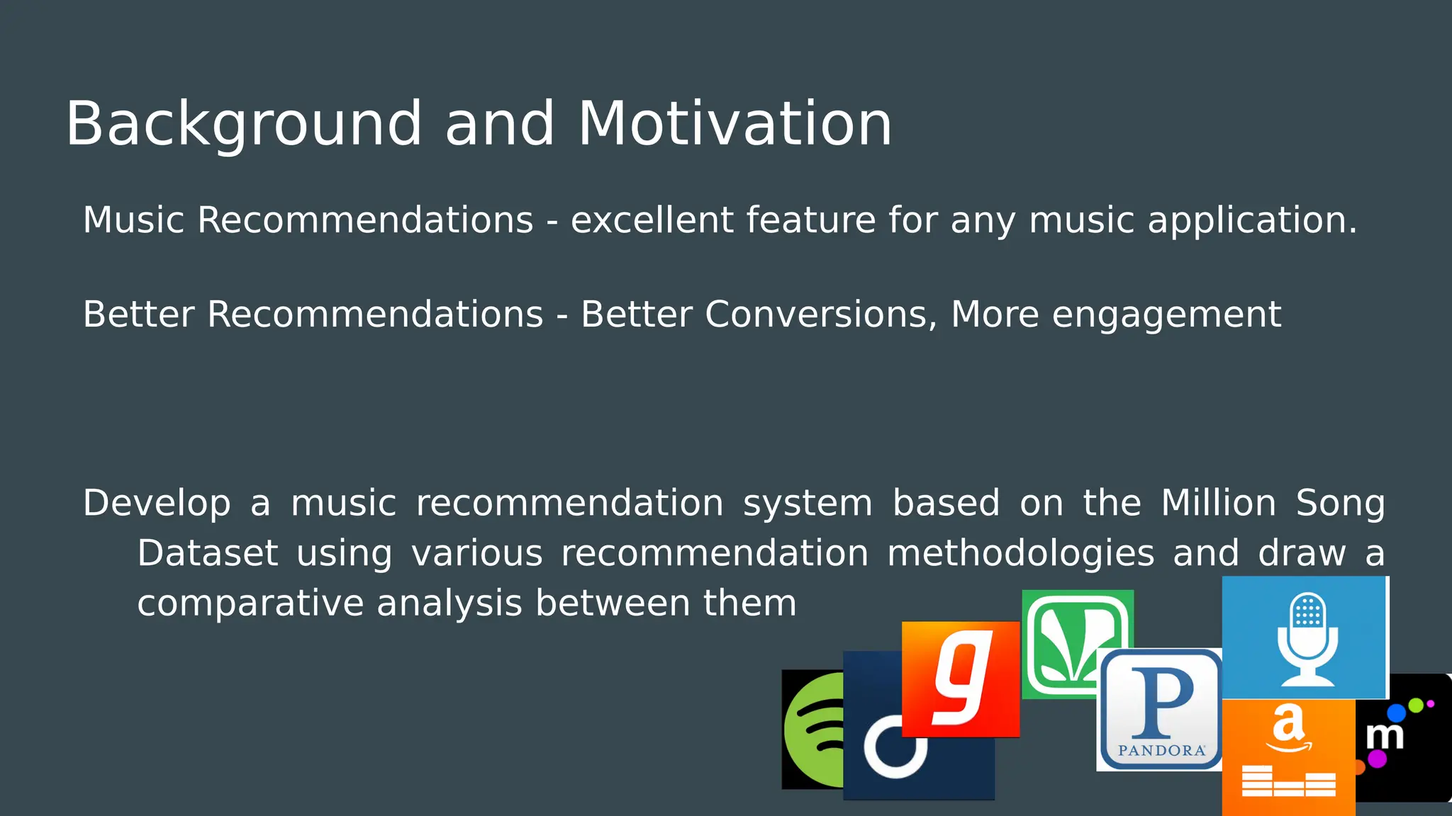 Music Recommendation System Based On Million Song Dataset Pdf