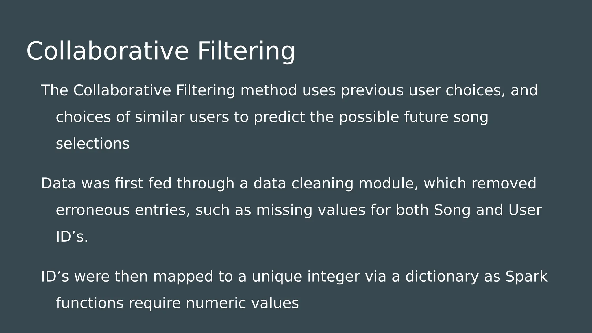 music recommendation system ,Based on Million Song Dataset | PDF