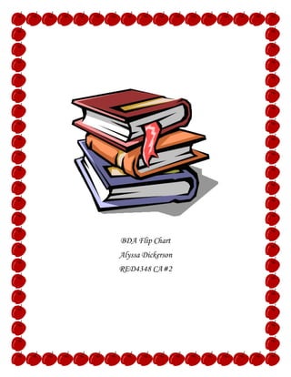 Flip Chart for Before, During, and After Reading | DOCX