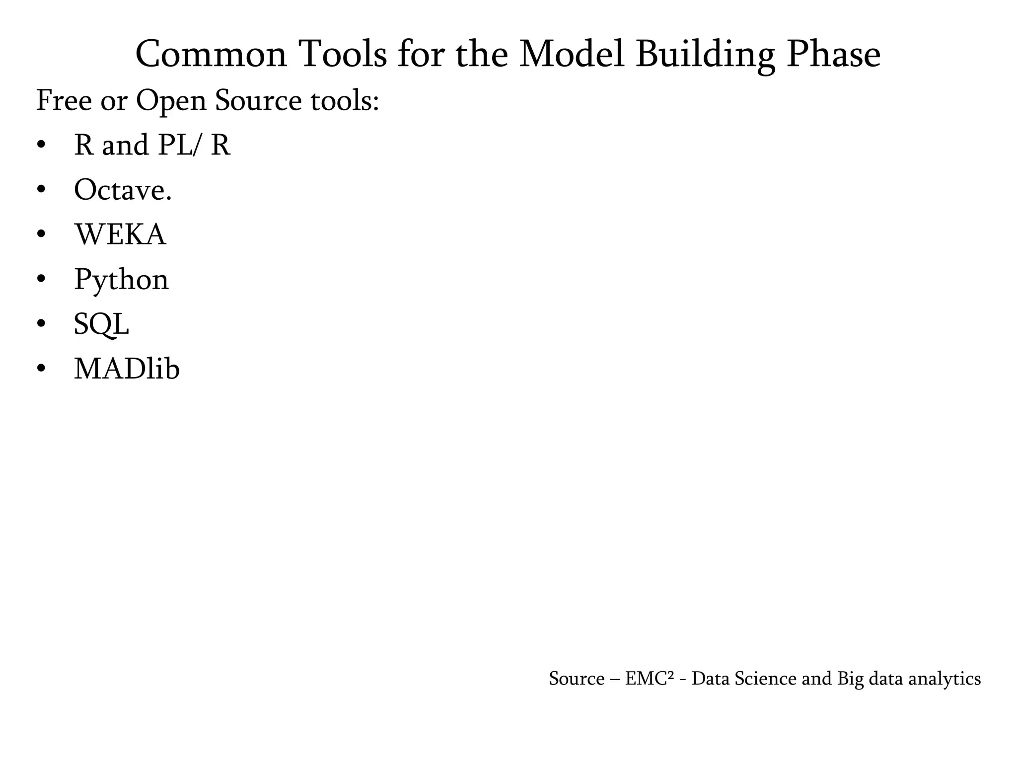 Data Analytics Life Cycle [EMC² - Data Science and Big data analytics] | PPTX