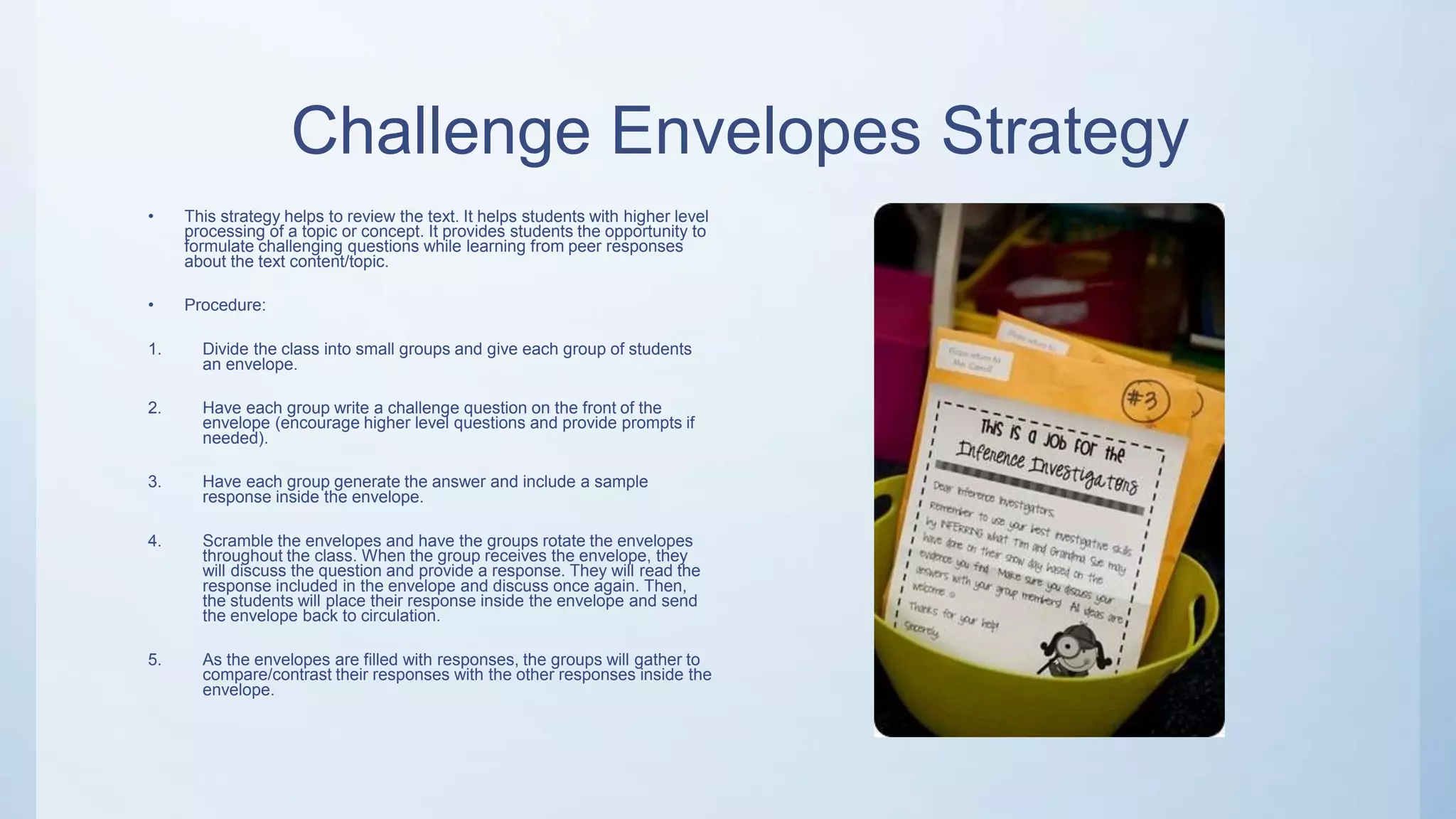 BDA Literacy Strategies Flip Chart | PPTX