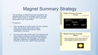 BDA Literacy Strategies Flip Chart | PPTX