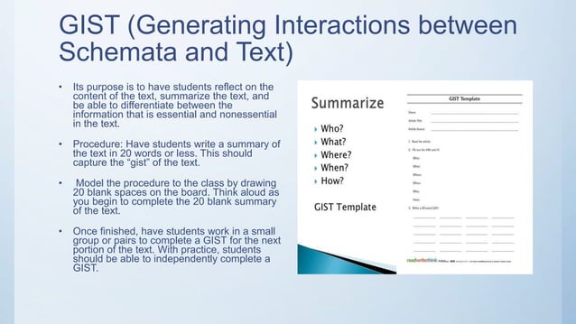 BDA Literacy Strategies Flip Chart | PPT