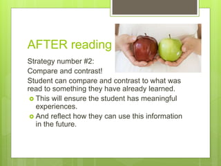 Before, During and After Reading Skills | PPTX