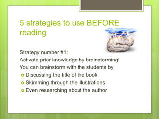 Before, During and After Reading Skills | PPTX