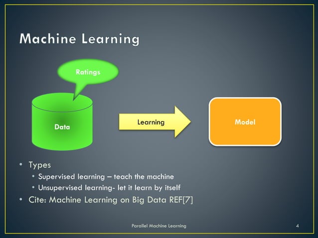 Parallel Machine Learning- DSGD and SystemML | PPTX