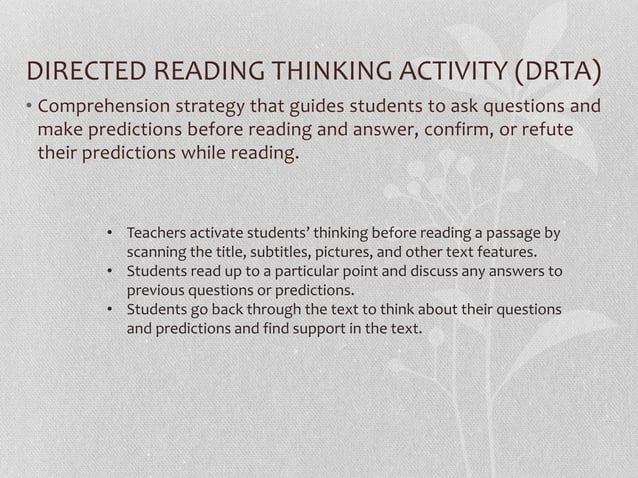 Before, During, and After reading strategies | PPT