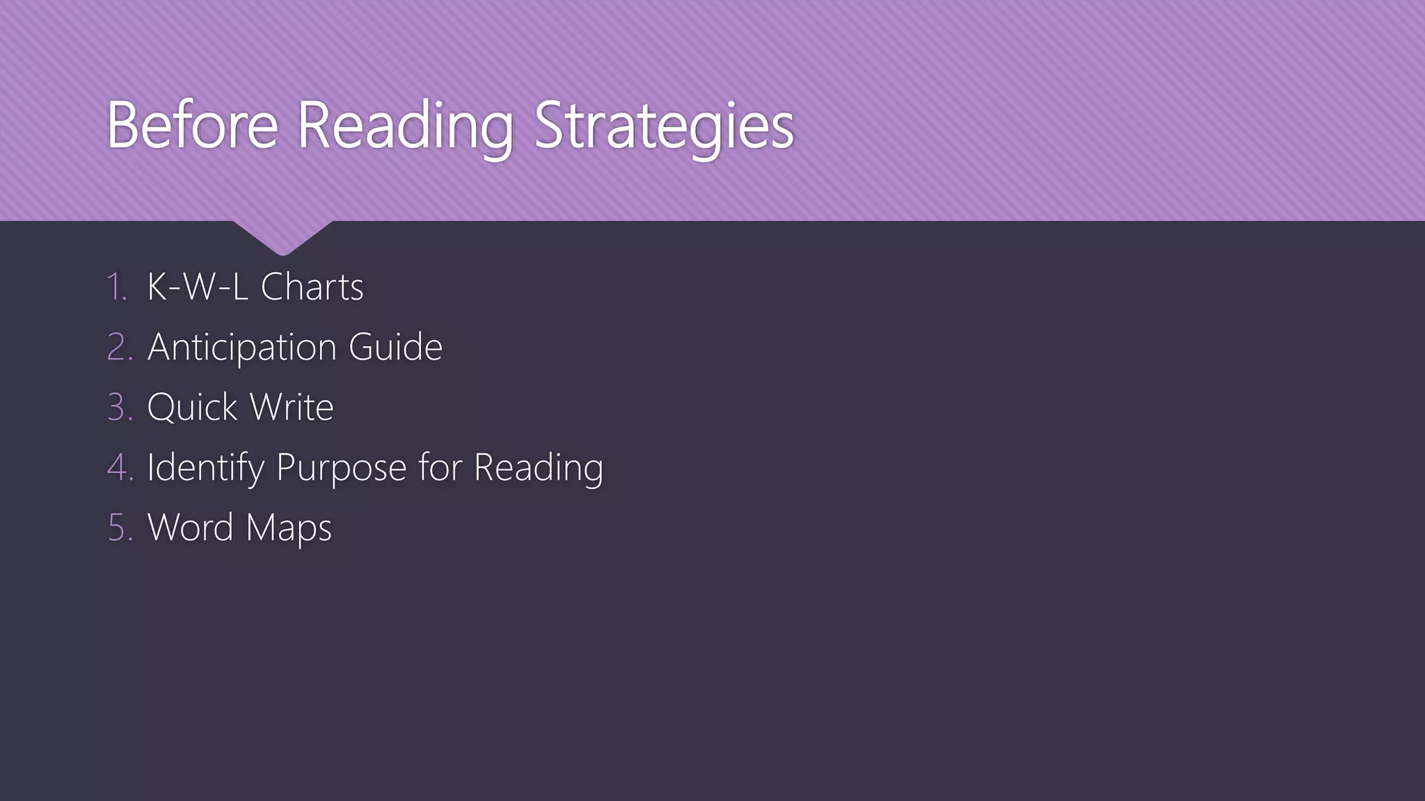 BDA Reading Strategies | PPTX