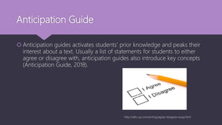 BDA Reading Strategies | PPTX