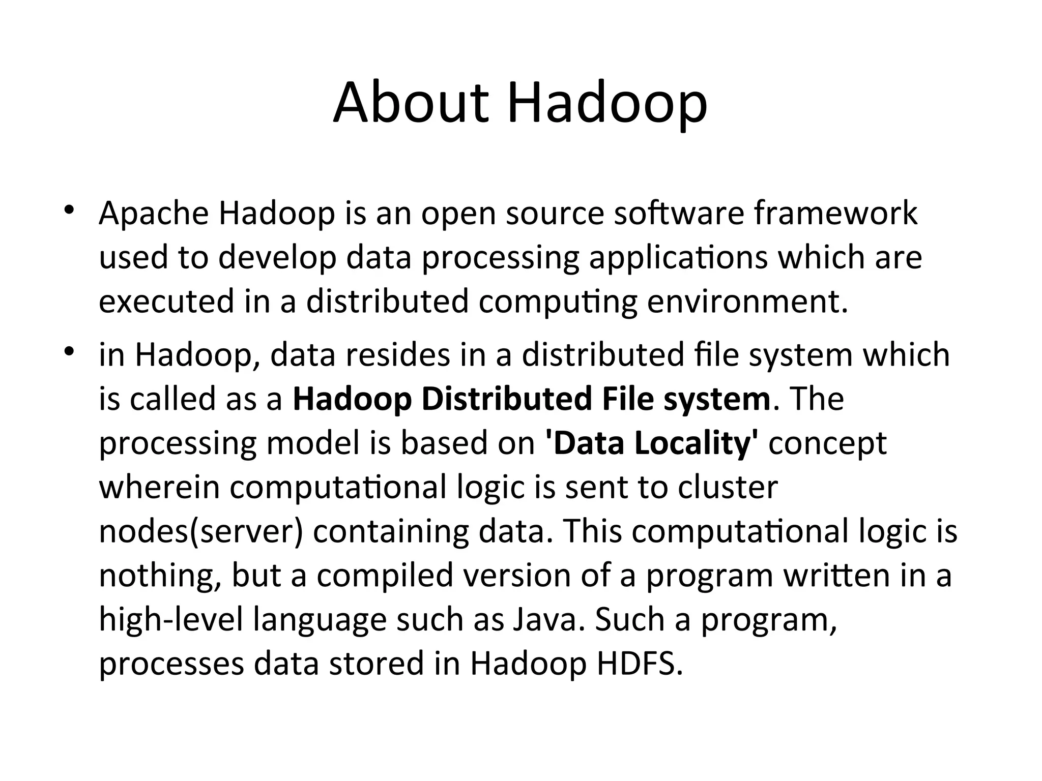 BDA unit-4.ppt bASICS OF HADOOP OF BIG DATA | PPT