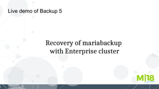M|18 Planning for Disaster Recovery, online and offline | PDF