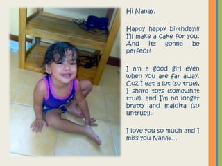 Happy Birthday Nanay!!! | PPSX