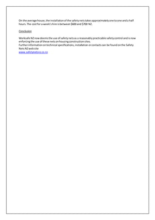 Safety Net Report 2 | PDF