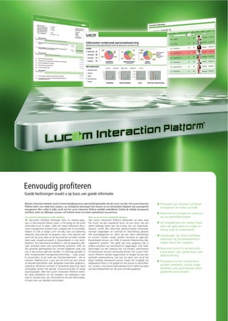Lucom_Interaction_Platform_NL | PDF