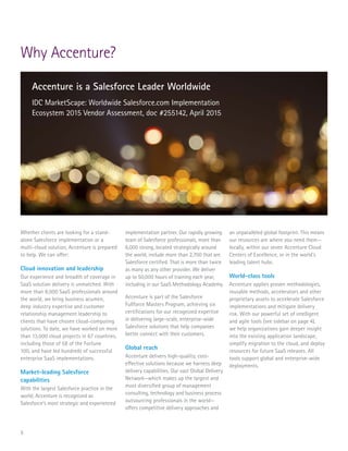 Accenture Salesforce Solutions | PDF