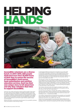 SecondBite Annual Report 2015 | PDF