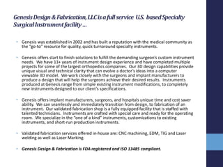 Genesis Portfolio | PPT