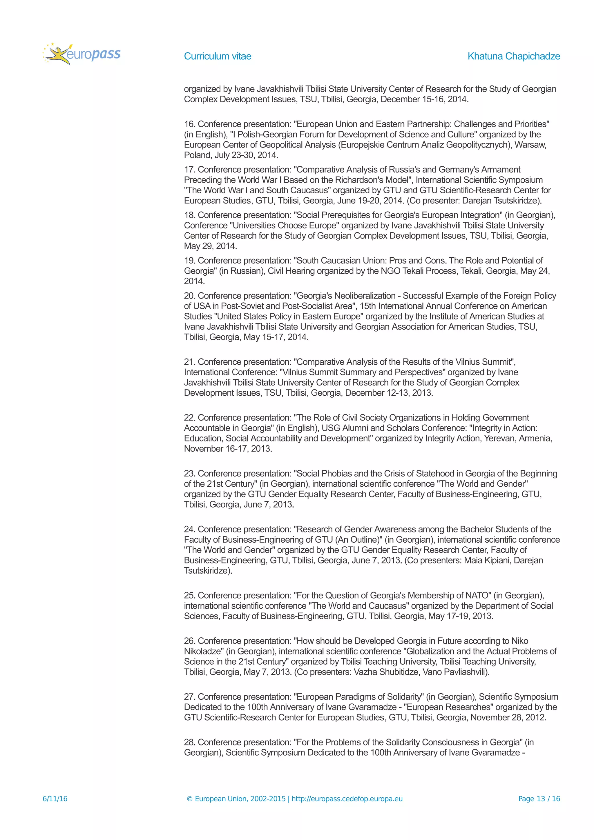 Kh.-Chapichadze-CV-Europass-17.04.2017-EN | PDF