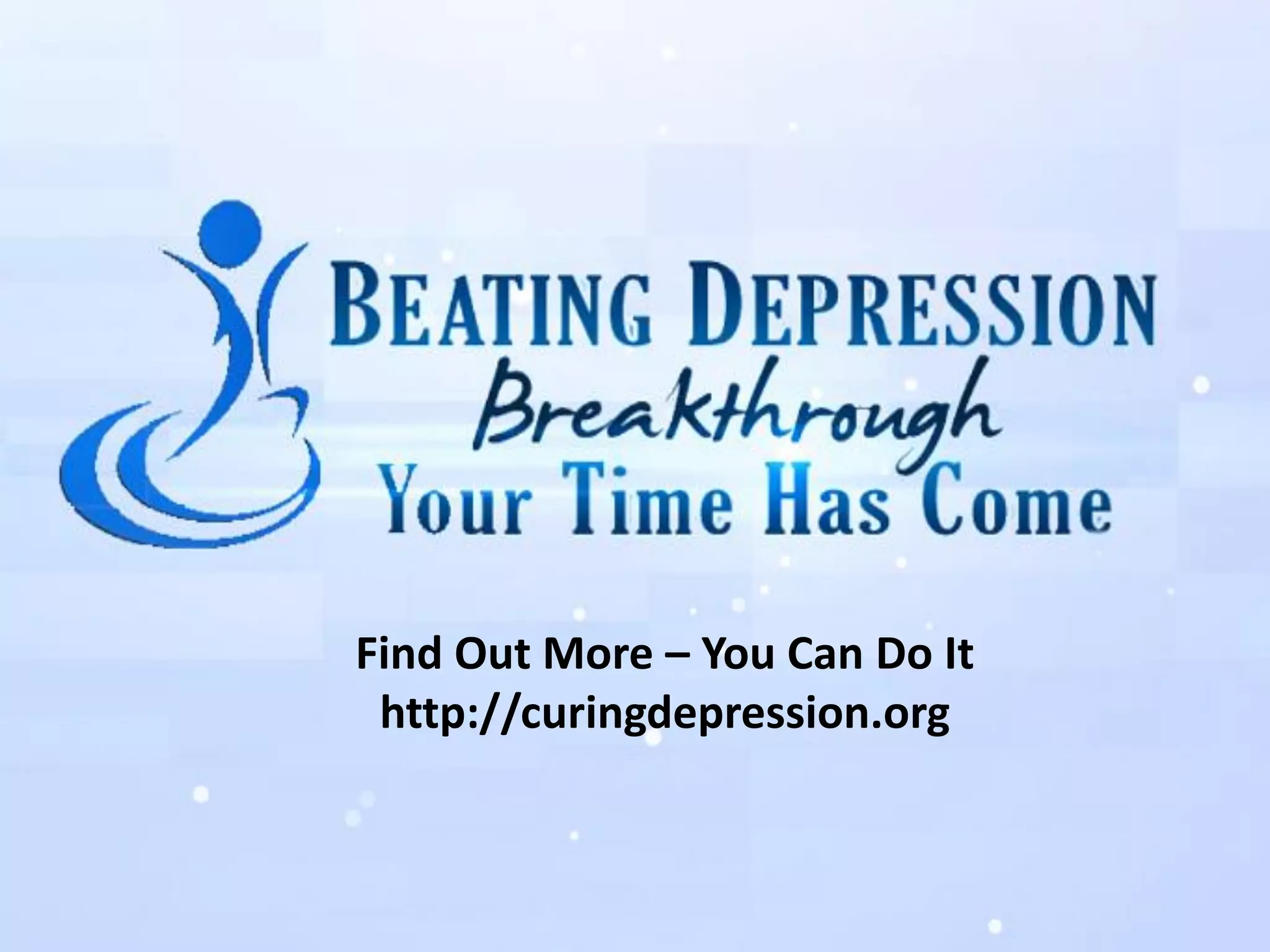 Beating Depression Breakthrough | PDF