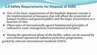 The Borehole Disposal Concept | PPT