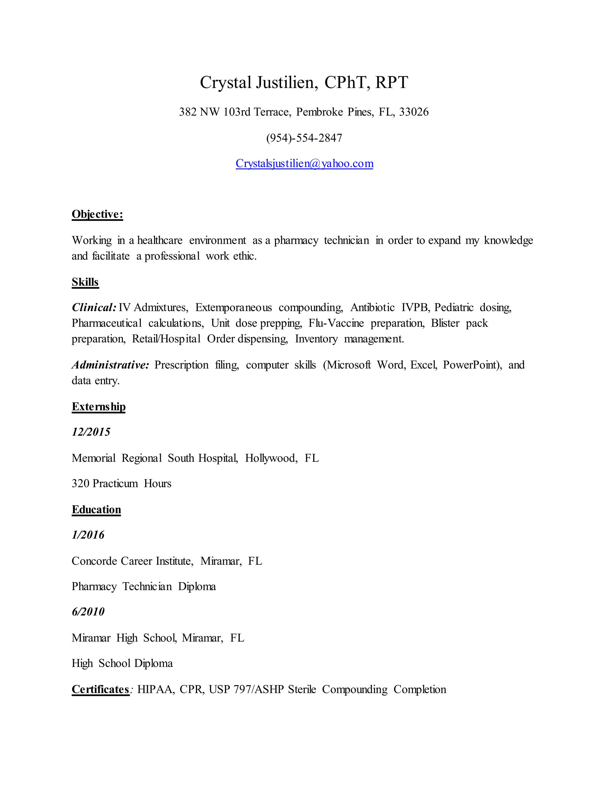 CCResume | DOCX