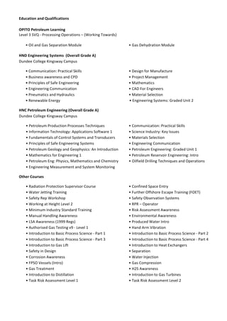 Jamie Shankland CV | PDF