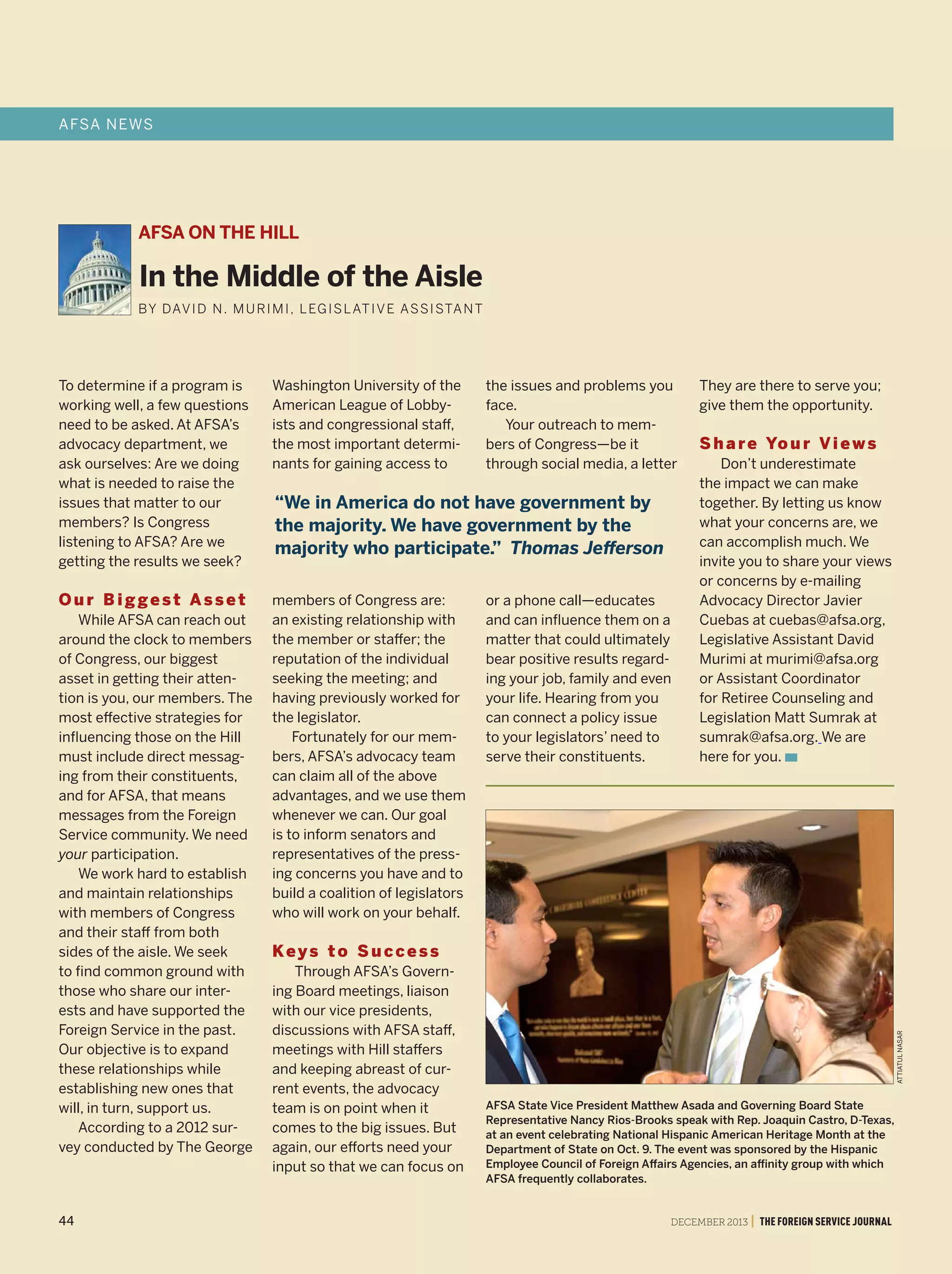 FSJ - David Murimi | PDF