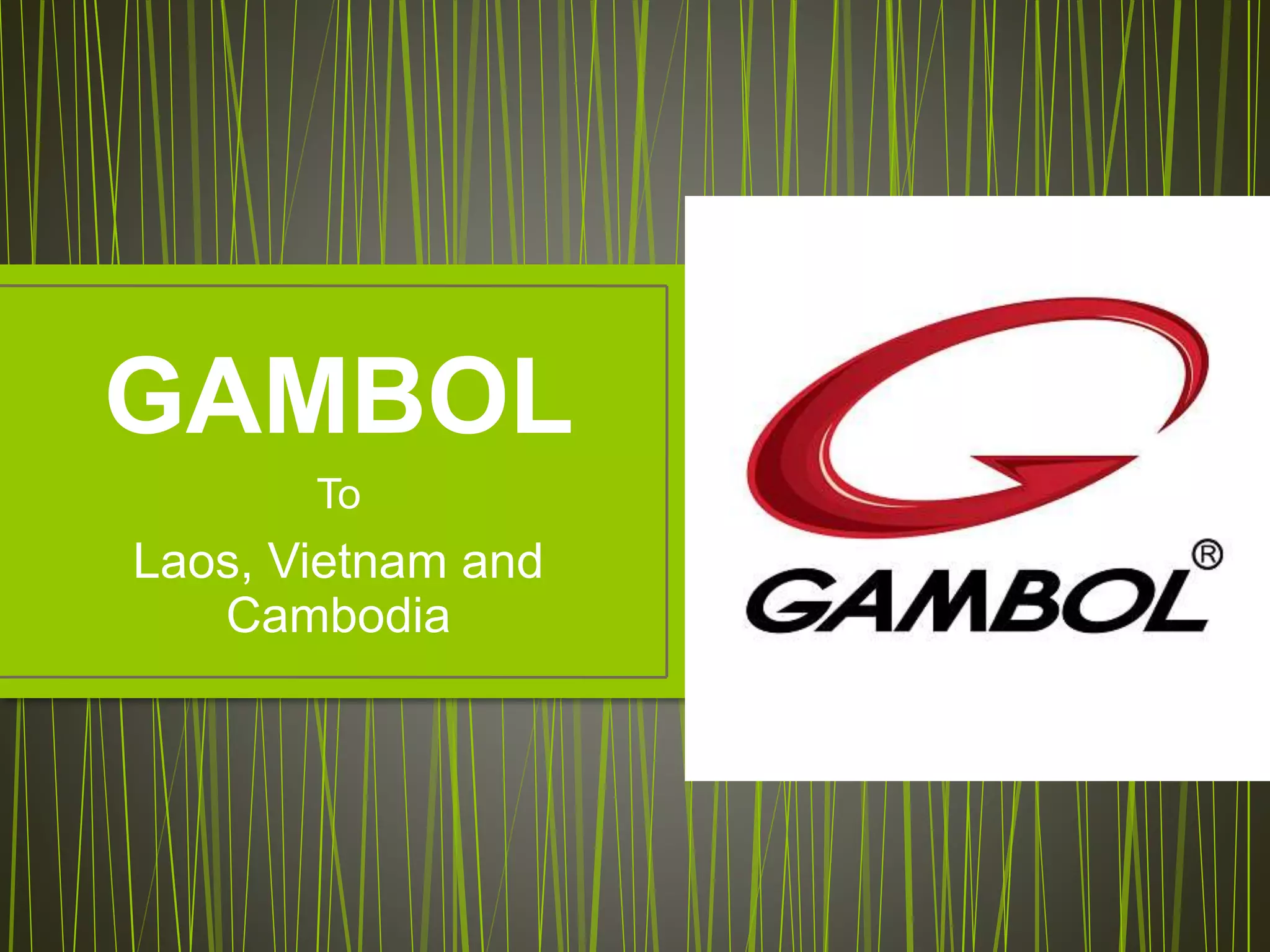 Bdc412 gambol section4261 | PPT