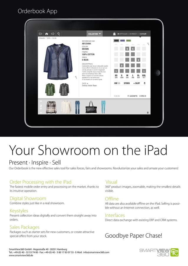 Orderbook A4 EN | PDF