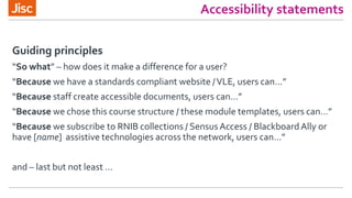 Making accessibility mainstream | PPT