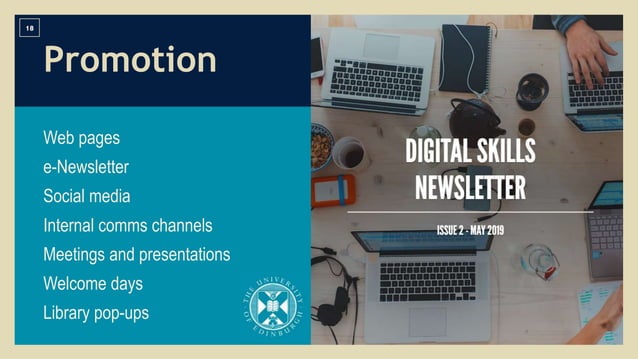 Developing digital skills at the university of Edinburgh | PPTX