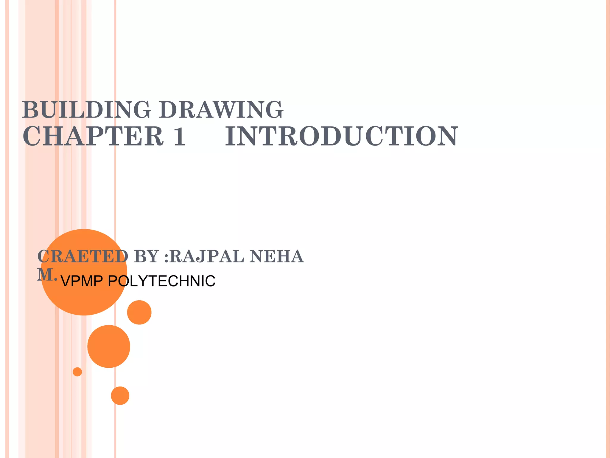 Building Drawing ch 1 | PPT