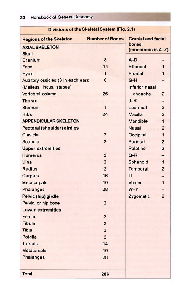 B d chaurasia's handbook of general anatomy (4th ed) | PDF