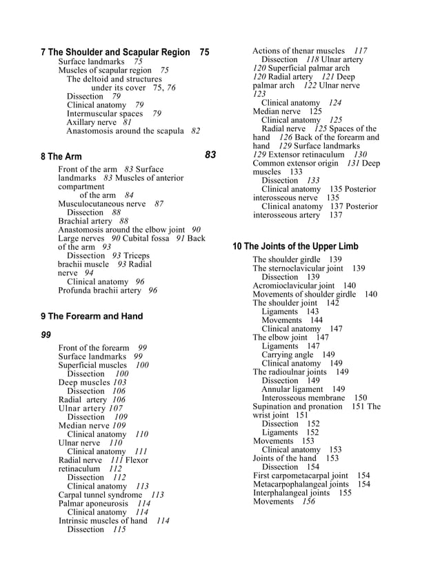 BD Chaurasia’s Human Anatomy, Upper Limb and Thorax -Volume1-4th.pdf | Death, Injury, or ...