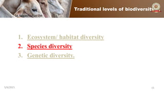 Biodiversity: concepts and definitions | PPTX