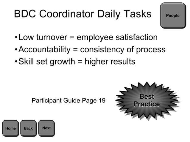 Automotive BDC Workshop; Staffing Requirements | PDF