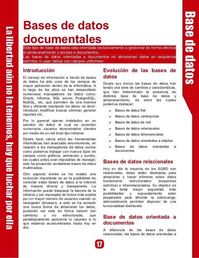 Definicion De Base De Datos Documental - banco ing prestamos personales