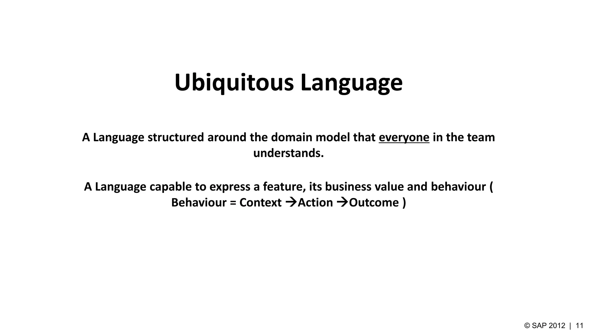 Behavior Driven Development | PPT