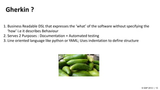Behavior Driven Development | PPT